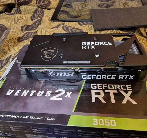 Видеокарта nvidia geforce rtx 3050 Ventus 2x 8gb