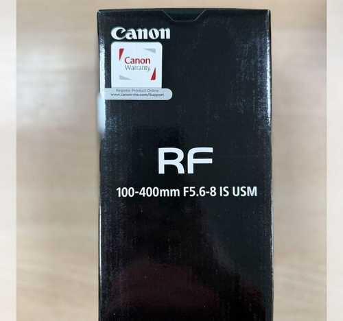 Canon RF 100-400mm F5.6-8 IS USM Новый