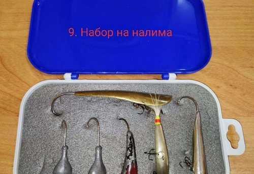Наборы блесен на окуня и приманки налима
