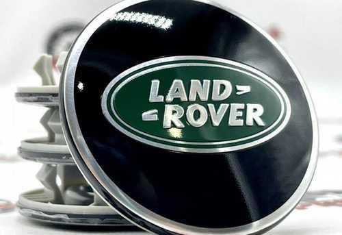 4 шт Land Rover 62/48мм (черный/зеленым)