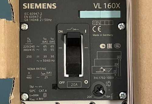 Siemens 3VL1702-1DD33-0AA0