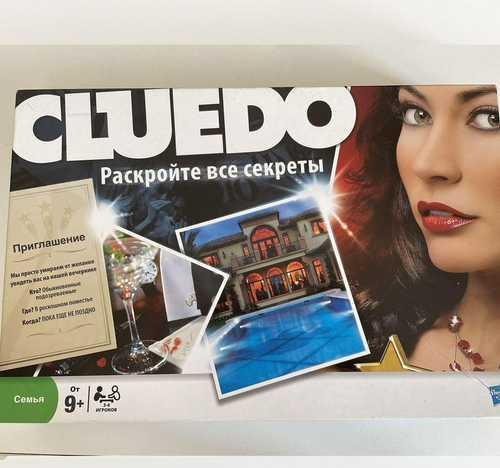 Настольная игра Cluedo (Клуэдо)