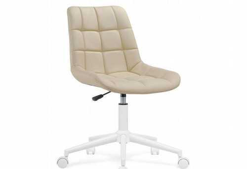 Офисное кресло Честер экокожа, цвет основания белы