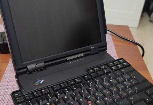 IBM ThinkPad 701 CS. Знаменитая бабочка
