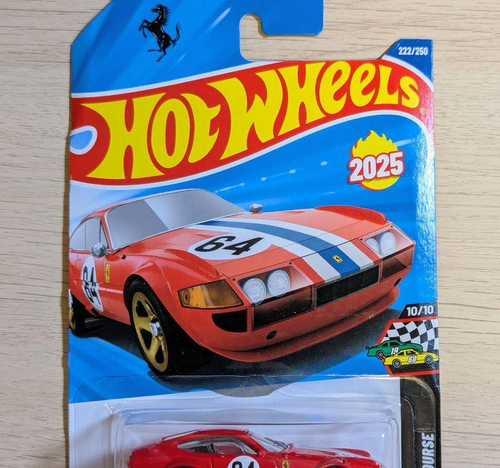 Hot Wheels Ferrari 365 Gtb4 (2025г.) (Красный)
