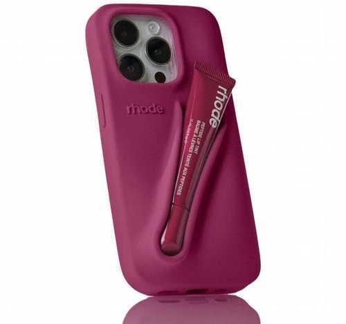 Чехол Rhode Fall Lip Case iPhone 15 Pro Max Raspbe