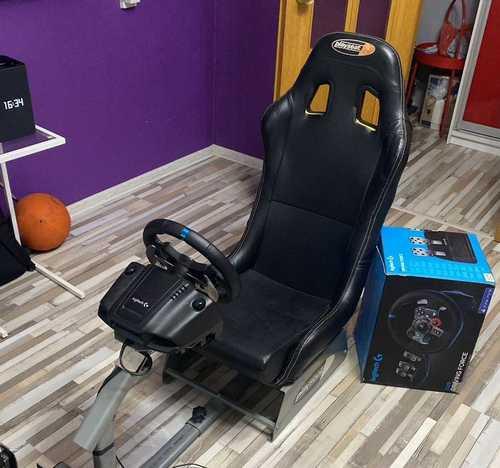 Кокпит PlaySeat evolution и Logitech G29