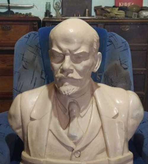 Ленин, огромный бюст, владимир ильич - 63 см