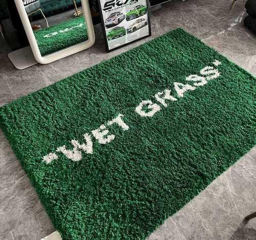 Ковер IKEA off white wet grass