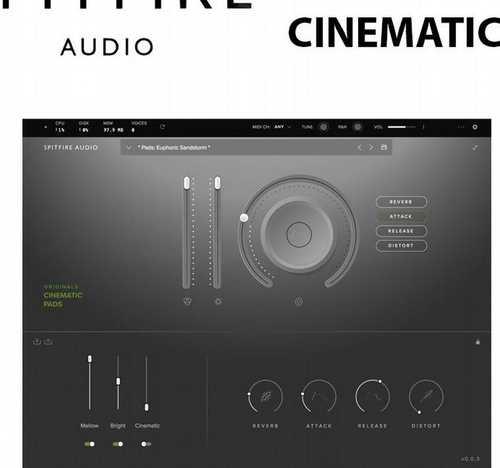 Spitfire Audio - Cinematic Pads VST Лицензия