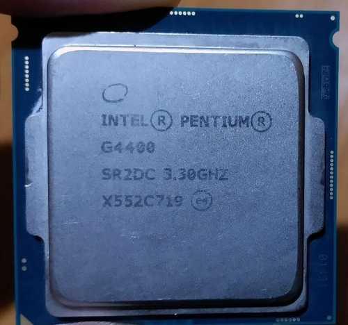 Процессоры Intel: G4400, G530, Q8400, E5800