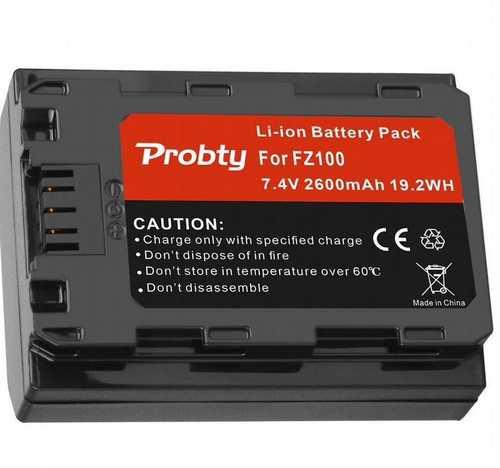 Аккумулятор Probty 2600 mAh NP-FZ100