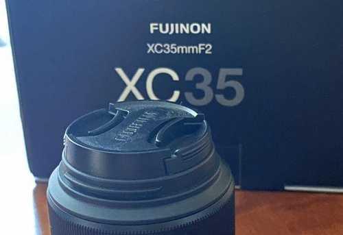 Fujifilm XC 35mm f/2 (Fujinon) новый подарили