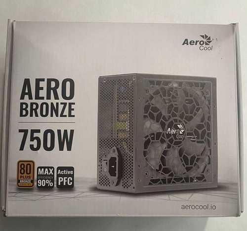 Блок питания AeroCool aero bronze 750W