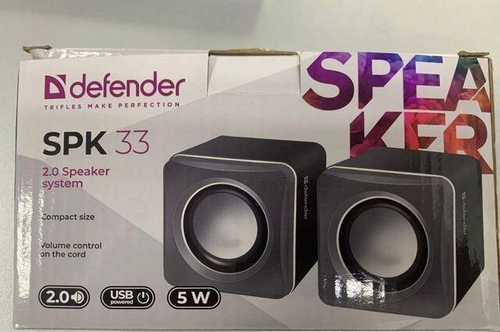 Колонки для компьютера Defender SPK 33