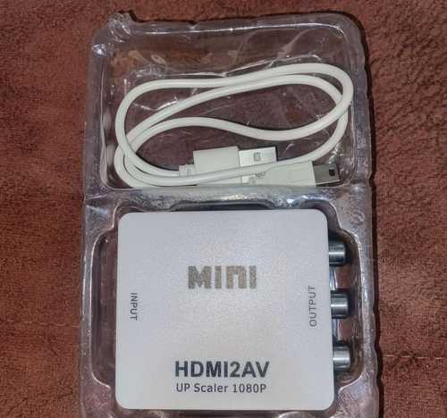 Переходник с rca на hdmi