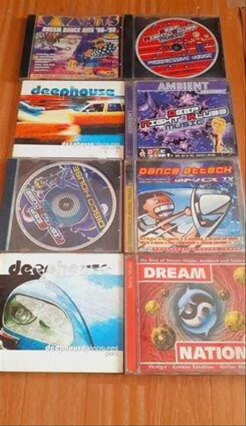 Музыкальные cd диски Deep house. Paul van Dyk