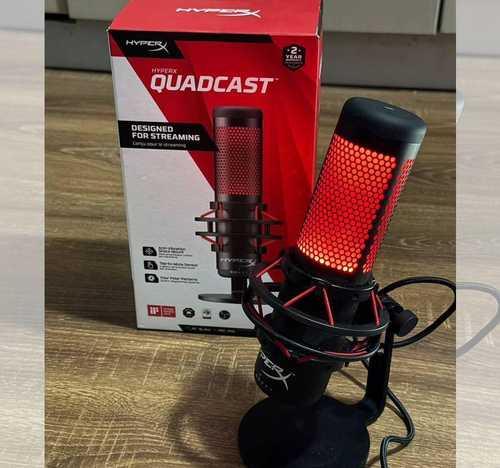 Микрофон hyperx quadcast