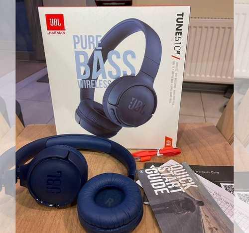 Беспроводные наушники JBL Tune 510BT черные