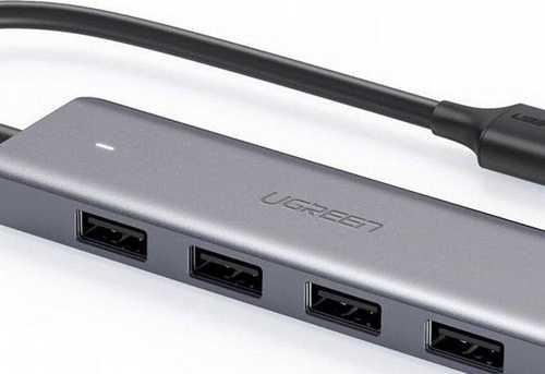 Ugreen 4-Port USB 3.0 Hub with USB-C Power Supply