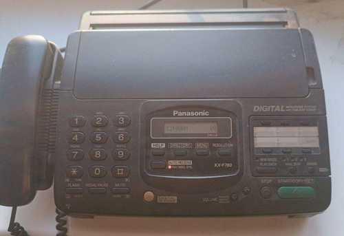 Телефон факс panasonic kx-f780