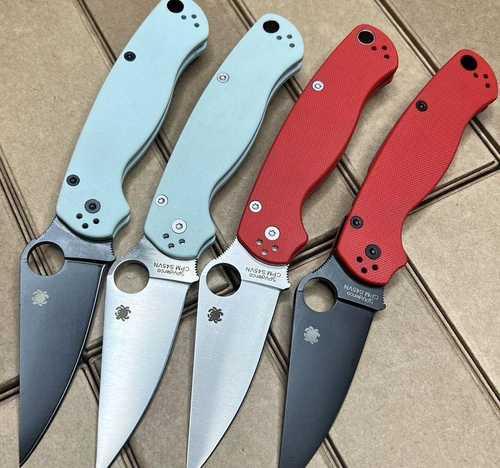 Нож реплика Spyderco Paramilitary 2 редкий цвет