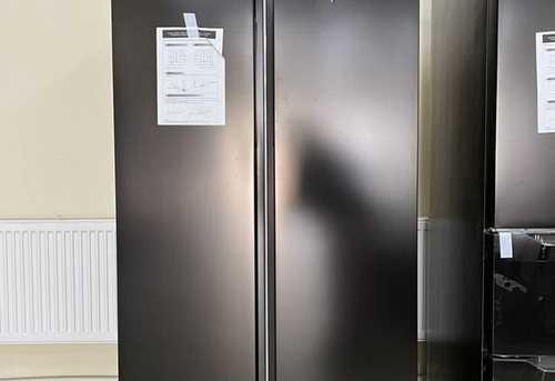 Холодильник новый двухдверный черный