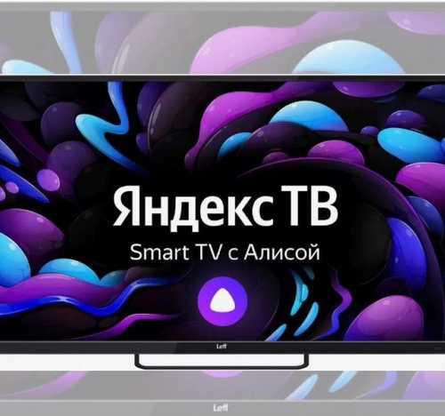 Телевизор LED Leff 43U540S, SMART TV, черный