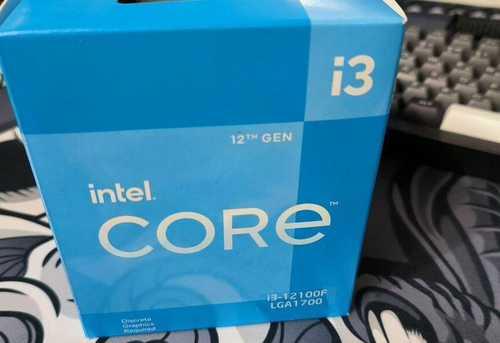 Intel core i3-12100f BOX