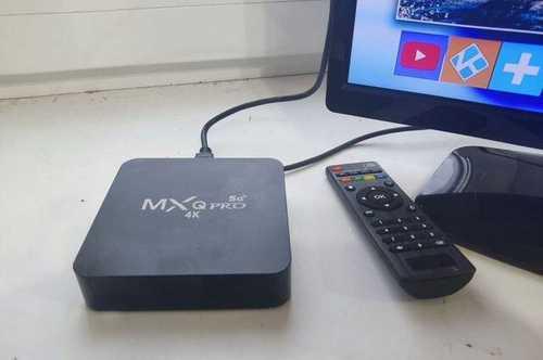 Smart tv андроид приставка MXQ Pro 5G wi-fi 2.4 -5