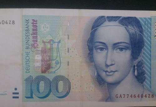100 Deutsche Mark (банкнота)