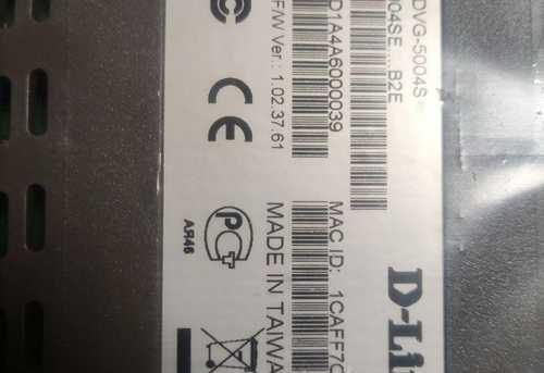 Wifi роутер D-Link DVG 5004S