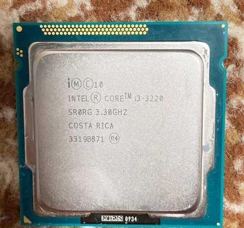 Процессор intel core i3 3220