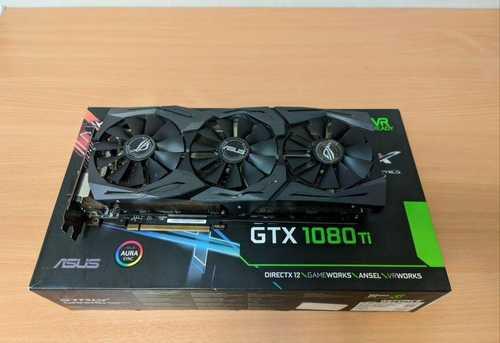 Видеокарта asus rog strix GeForce GTX 1080ti