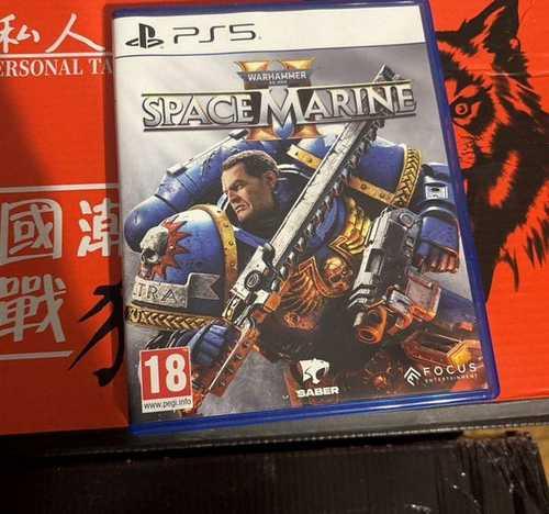 Warhammer 40000 space marine 2 ps5 диск