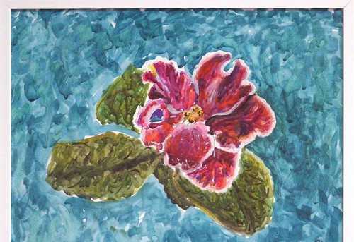 Продаётся картина "Фиалка - цветок жизни"