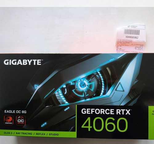 Gigabyte Rtx 4060 Eagle OC новая гарантия 3г