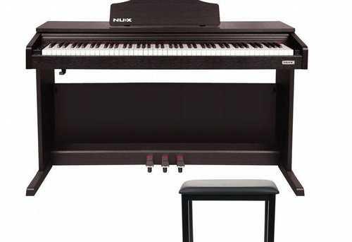 Новое пианино NUX WK-400 с банкеткой (в подарок)