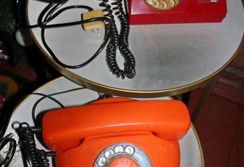 Стационарные дисковые телефоны СССР