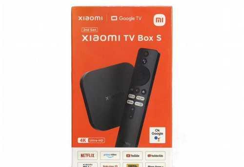 Тв приставка Xiaomi Mi TV Box S 4K Новая