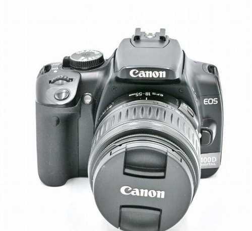 Фотоаппарат Canon EOS 400D Kit 18-55mm состояние 4