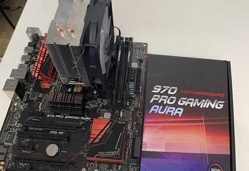 Комплект FX-8350 16GB HyperX asus 970 pro