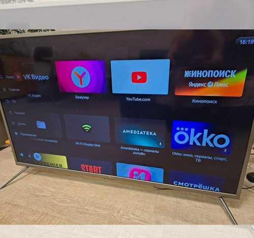 Dexp U55F8000Q/G LED 4K UltraHD, Android, Алиса