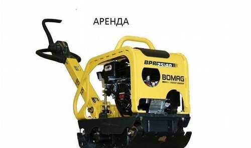 Тяжелая виброплита bomag