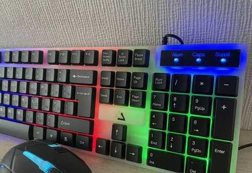 Игровая клавиатура и мышь с подсветкой