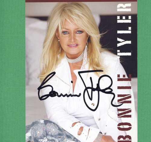 Автограф Bonnie Tyler певица Бонни Тайлер Оригинал