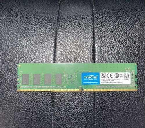 Оперативная память ddr4 8gb Crucial 2666