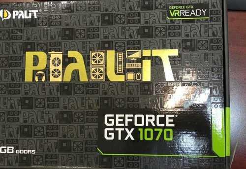 Видеокарта Palit GeForce GTX 1070 Dual 8GB