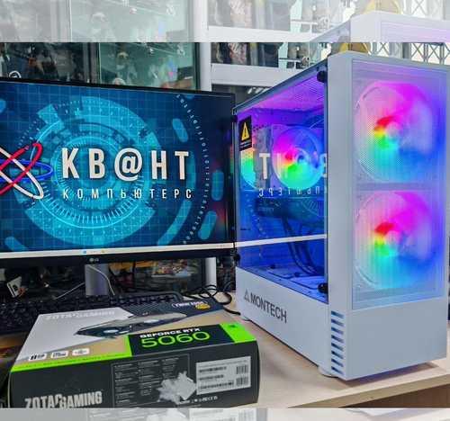 Игровой ПК, Core i5-12400, GeForce RTX 5060, RAM 32 ГБ