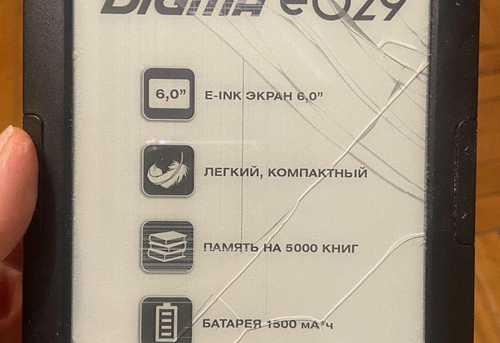 Электронная книга Digma (читалка) на запчасти